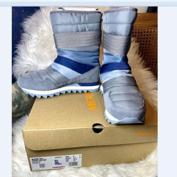 Merrell | Shoes | Merrell Womenalpinetall Strap Polar Waterproof Boots ...